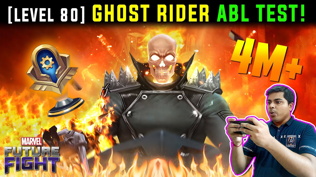 Ghost Rider (level 80) with New Rage Returned Uniform ABL Test | marvel ...