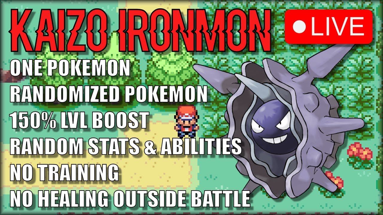 GLASS CANON CLOYSTER ON ONE! *MOST RIDICULOUS POKEMON CHALLENGE* *KAIZO ...