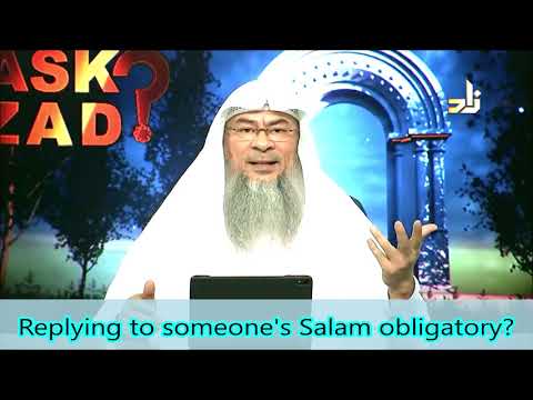 Replying to someone's Salam obligatory? | Sheikh Assim Al Hakeem
