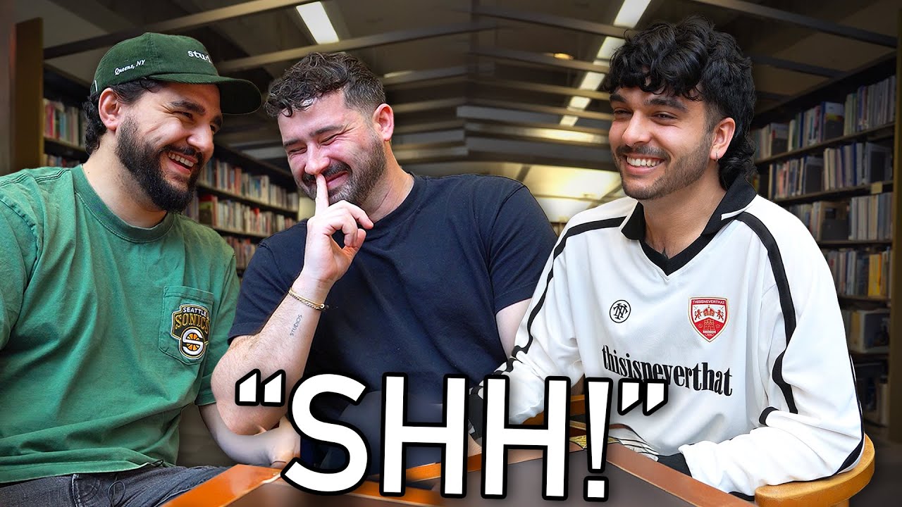 Those Two Podcast Guys - That Library Show - YouTube