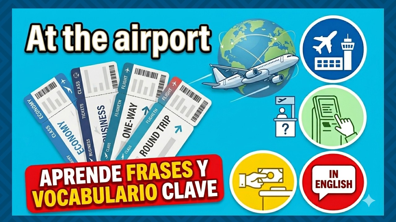 Frases clave para comprar boletos de avión en inglés - YouTube