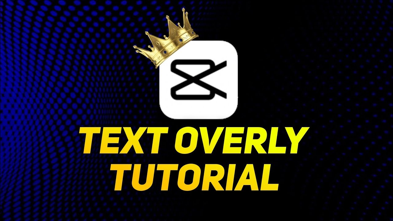 Text Overley tutorial | Capcut - YouTube