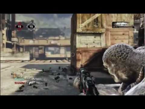 Gears of War 3 gameplay locust vs cog nuevo mapa 2011 - YouTube