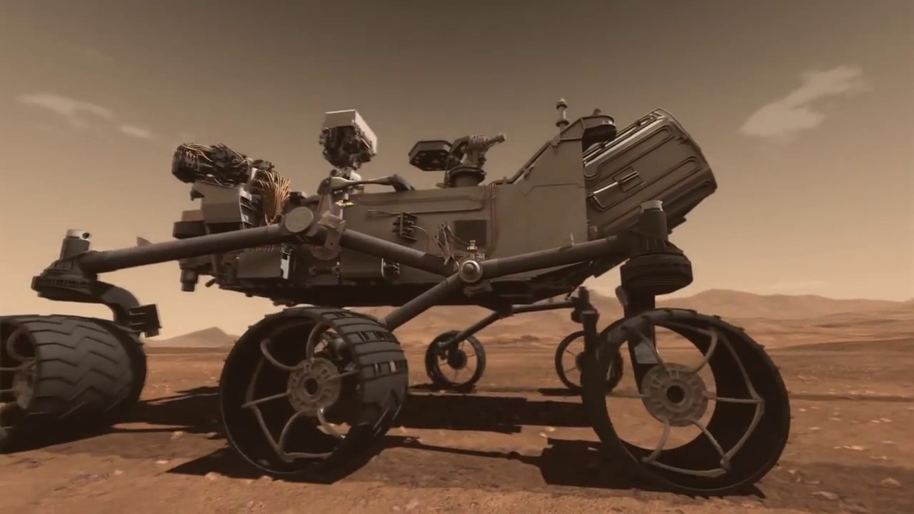 MSL Curiosity #6 Mars Science Laboratory Curiosity Rover Animation Full ...