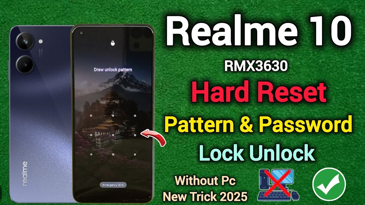 Realme 10 (RMX3630) || Hard Reset || Pattern Unlock || Password Remove ...