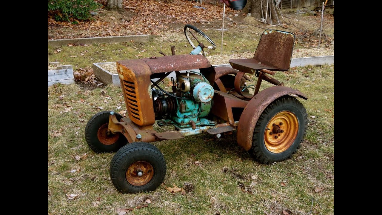 Building a Rusty Panzer T758ES Tractor- Part 2 of 2 - YouTube