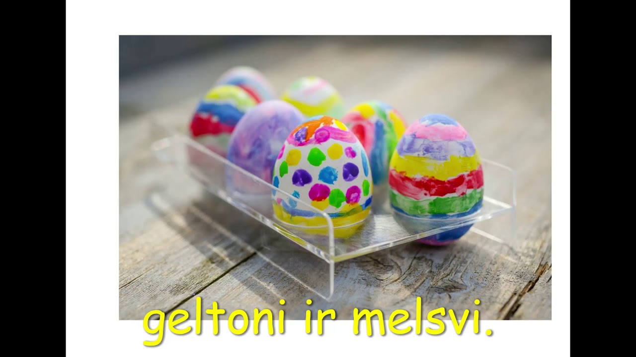 Dainos pasaka apie Šv.Velykas ir margučius. - YouTube