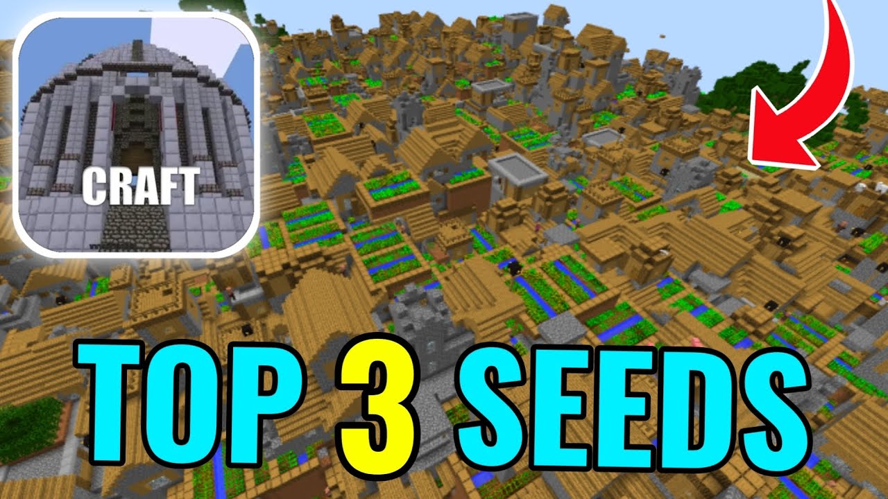 Minicraft - TOP 3 BEST VILLAGE SEEDS in Minicraft 2025 - YouTube