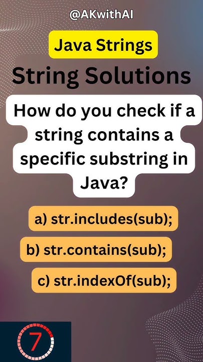String Solutions in Java #javashorts #corejava #javaforbeginners #javaquiz #programmingshorts # ...