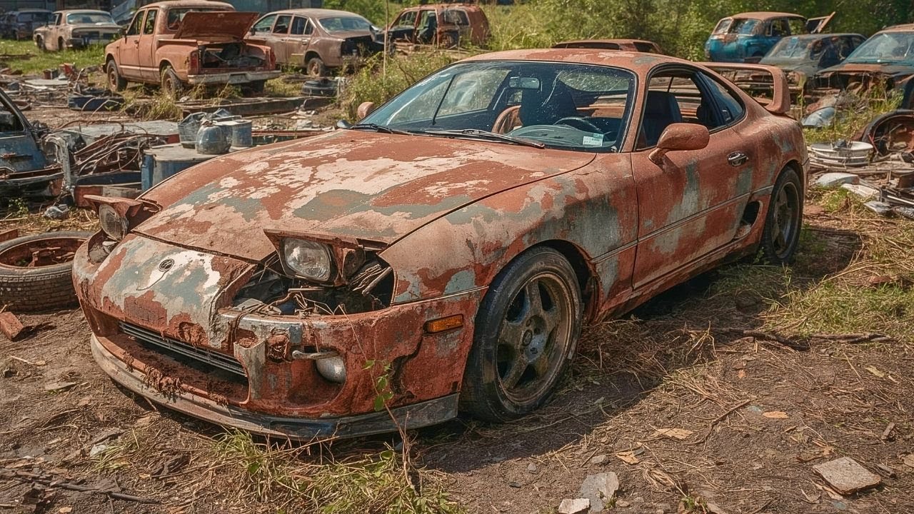 Abandoned 1992 Toyota Supra After 30 Years | Full Turbo Engine ...