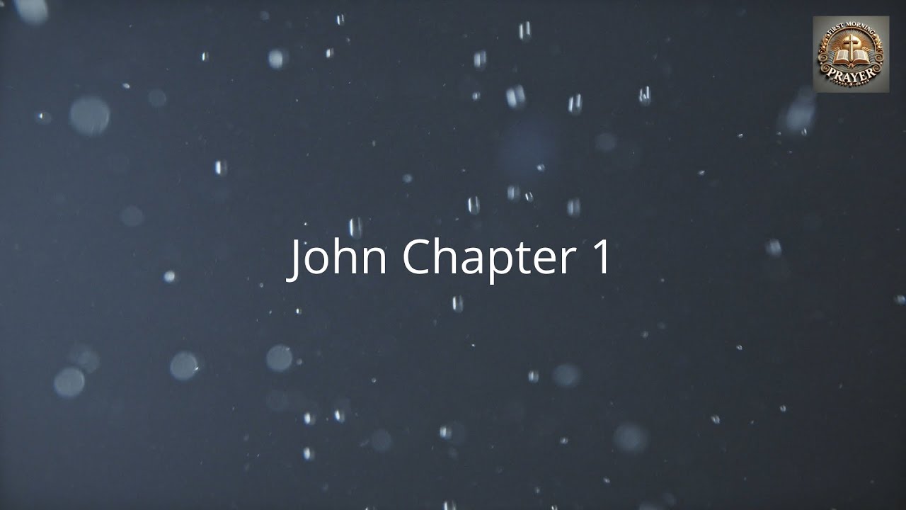 John Chapter 1 - Audio Bible KJV | First Morning Player - YouTube