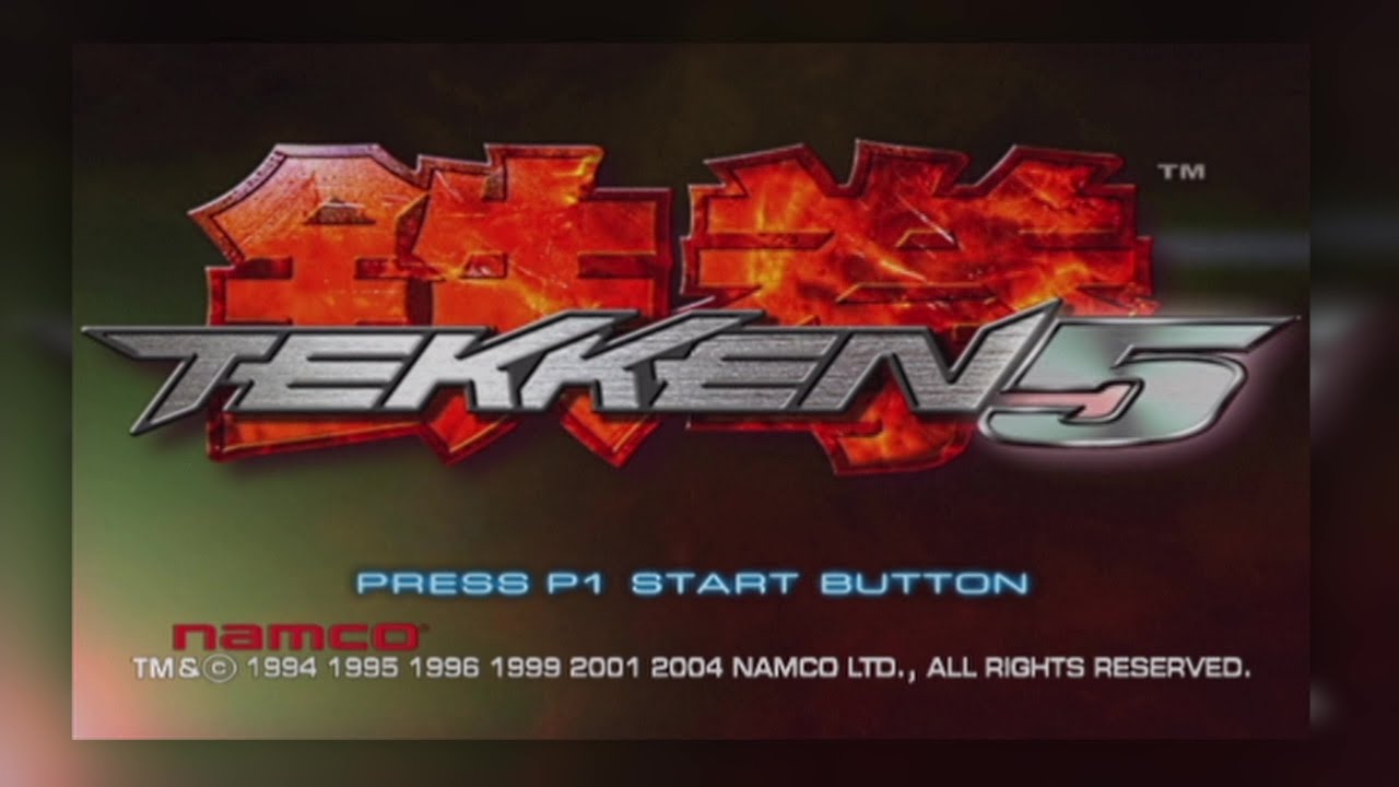 Tekken 5 - Ps2 - Game Start and Intro Cinematic - YouTube