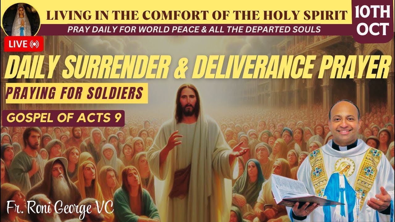 Living in the fear of the Lord | Surrender & Deliverance Prayer by Fr ...