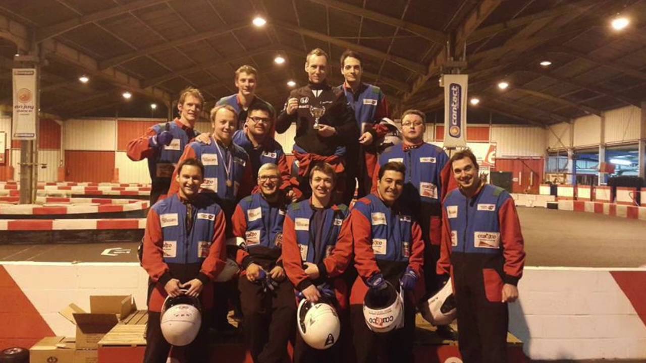 Karting Lomme 30 Janvier 2016 - YouTube