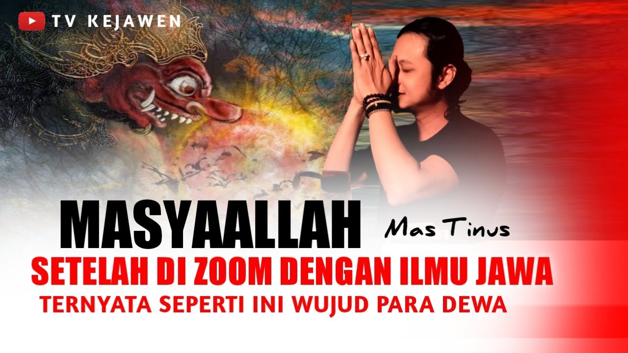 MENGEJUTKAN Ternyata Seperti Ini Wujud Aslinya Para Dewa, Mas Tinus ...