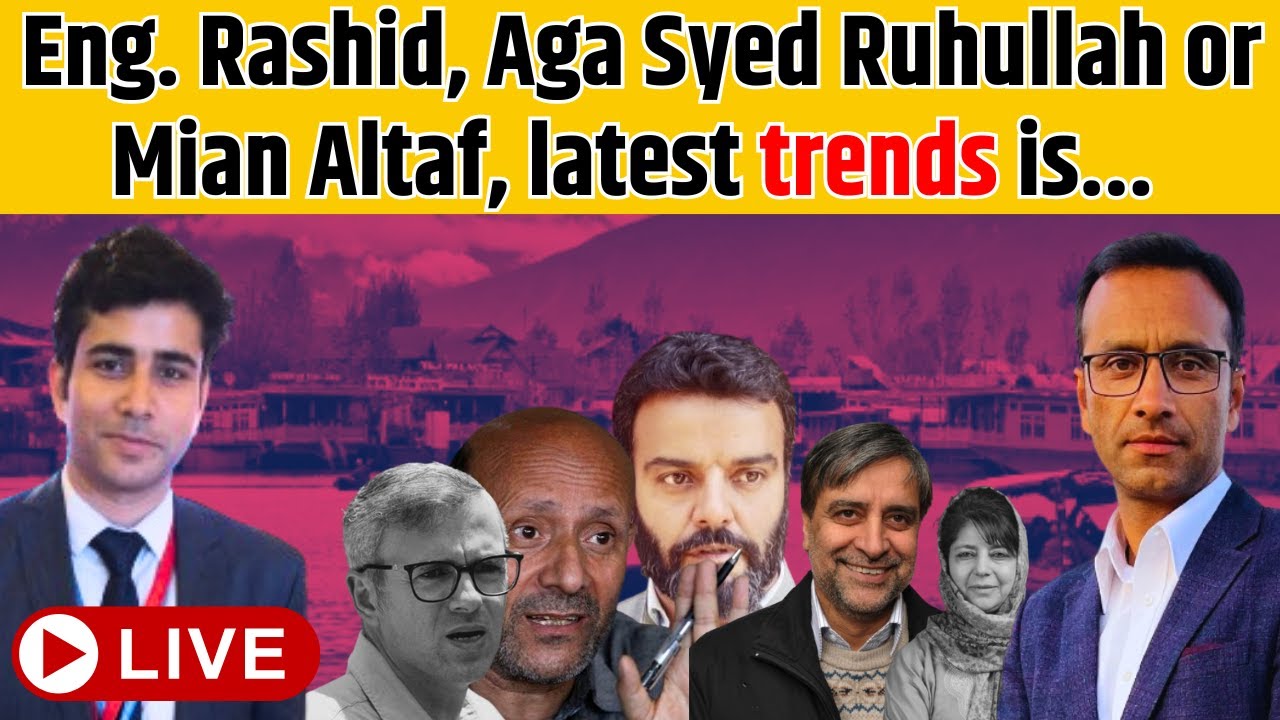 Engineer Rashid son Abrar Rasheed LIVE | Kashmir में पलटी बाज़ी | जानिए ...