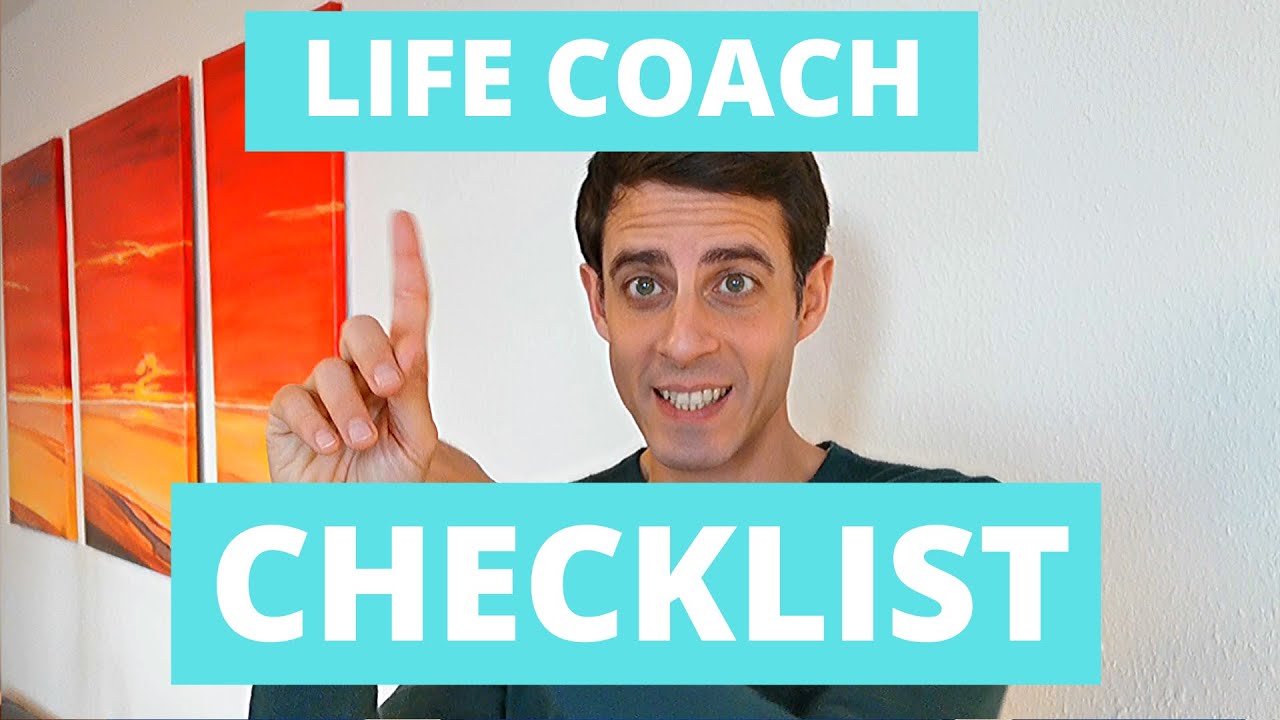 Life Coach Checklist - YouTube