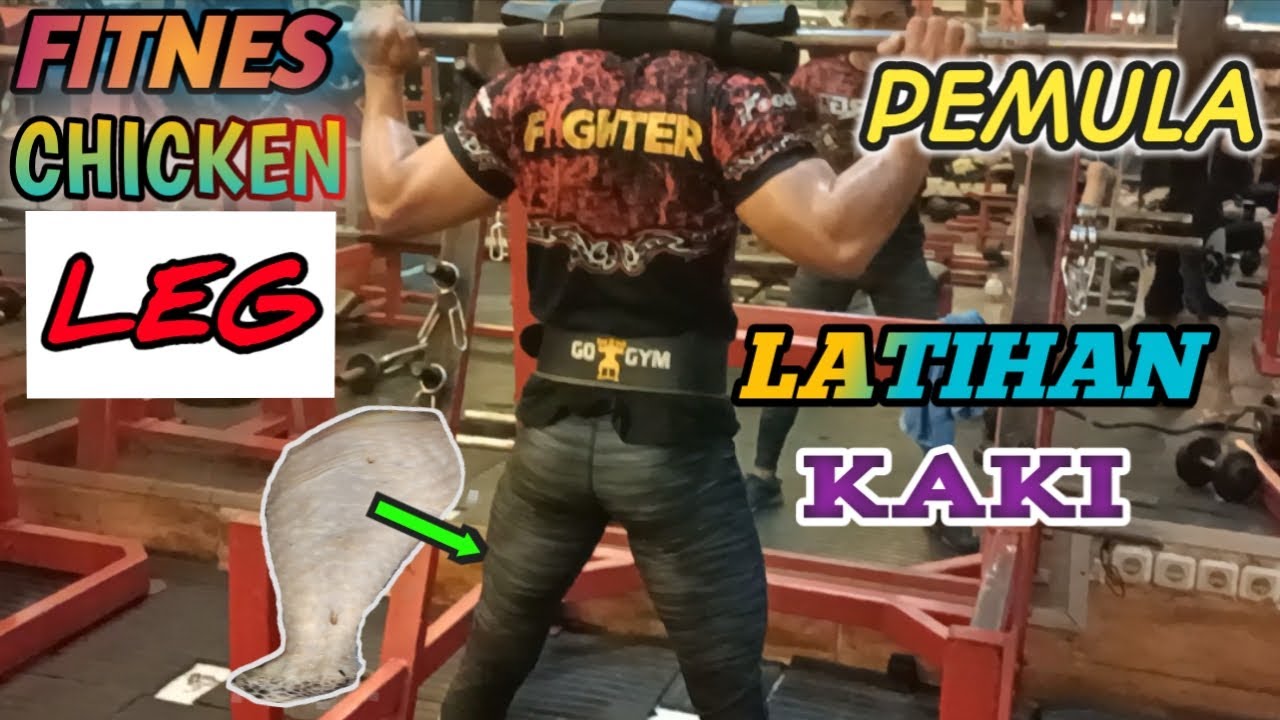 Latihan otot kaki/ Leg chicken 6 variasi fitnes pemula - YouTube