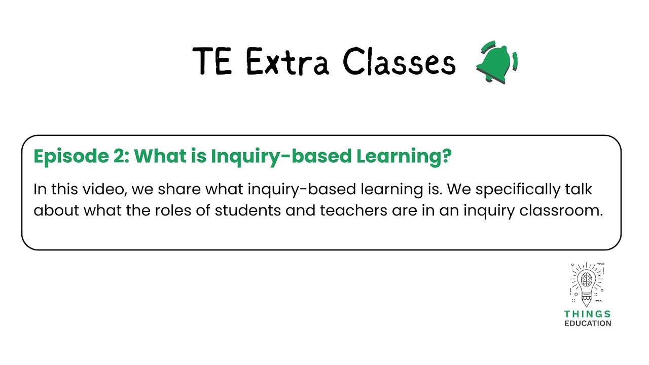 Episode 2: What is Inquiry-based Learning? #tpd #ibl # ...