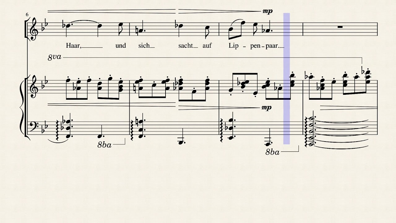 "Maienblüten" [Ludwig Jacobowski] - YouTube