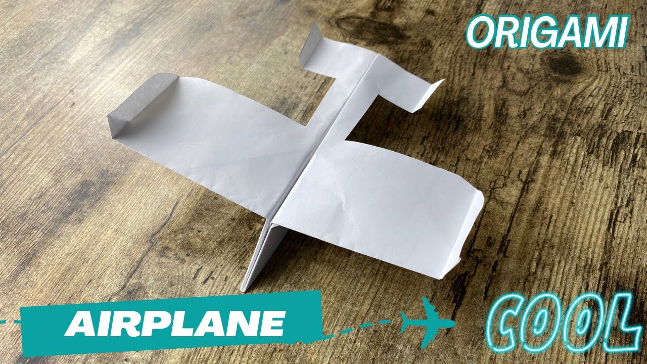 PAPER PLANE EASY ORIGAMI TUTORIAL | AIRPLANE ORIGAMI FOLDING CRAFT ...
