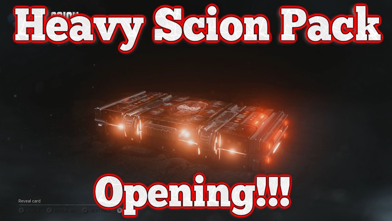 Gears of War 4 : Heavy Scion Pack Opening!!! - YouTube