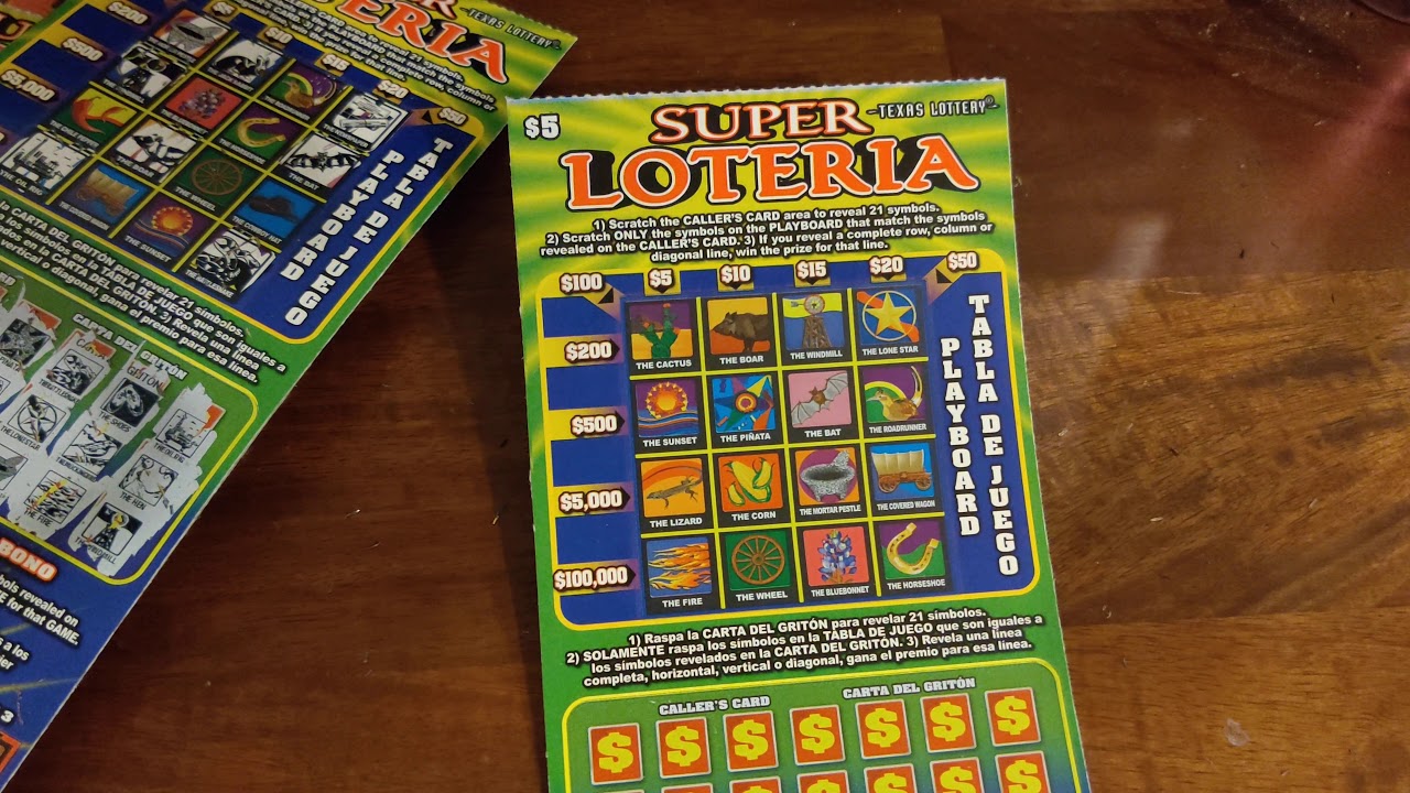 Texas lottery 5 Super loteria win - YouTube