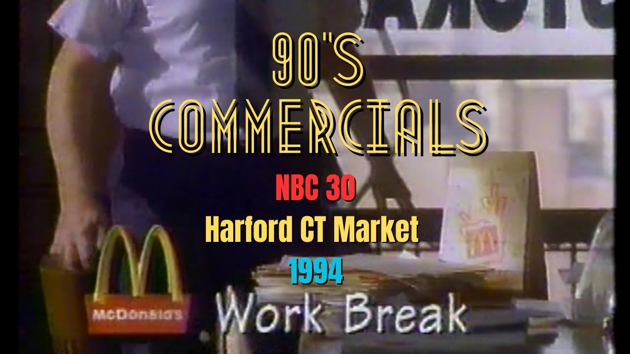 90's Commercials: NBC 30, Hartford CT Market (1994) - YouTube
