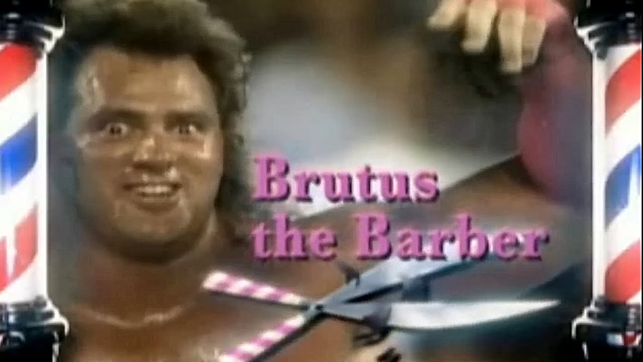 Brutus The Barber Beefcake - Haircut (WWE Entrance Music Video) - YouTube