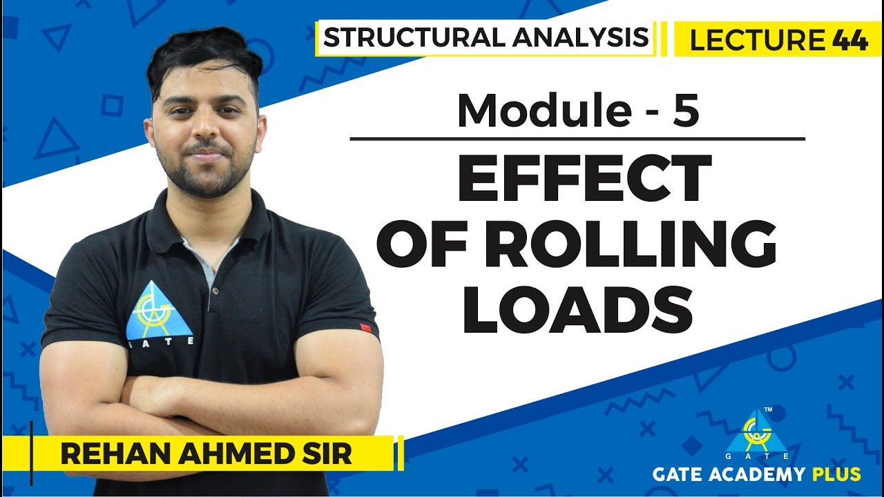 Lecture 44 | Module 5 | Effect of Rolling Loads | Structural Analysis ...
