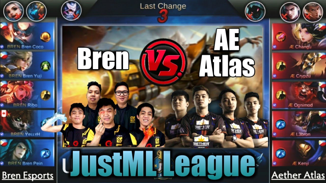Game2 Aether Atlas VS Bren | JustML League Playoffs - YouTube