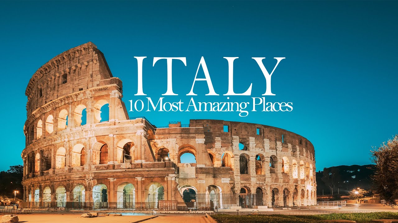 We tell you the 10 Most Amazing Places to Visit in Italy - 4K - YouTube