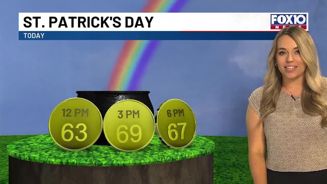 Sunshine continues for St. Patrick's Day - YouTube