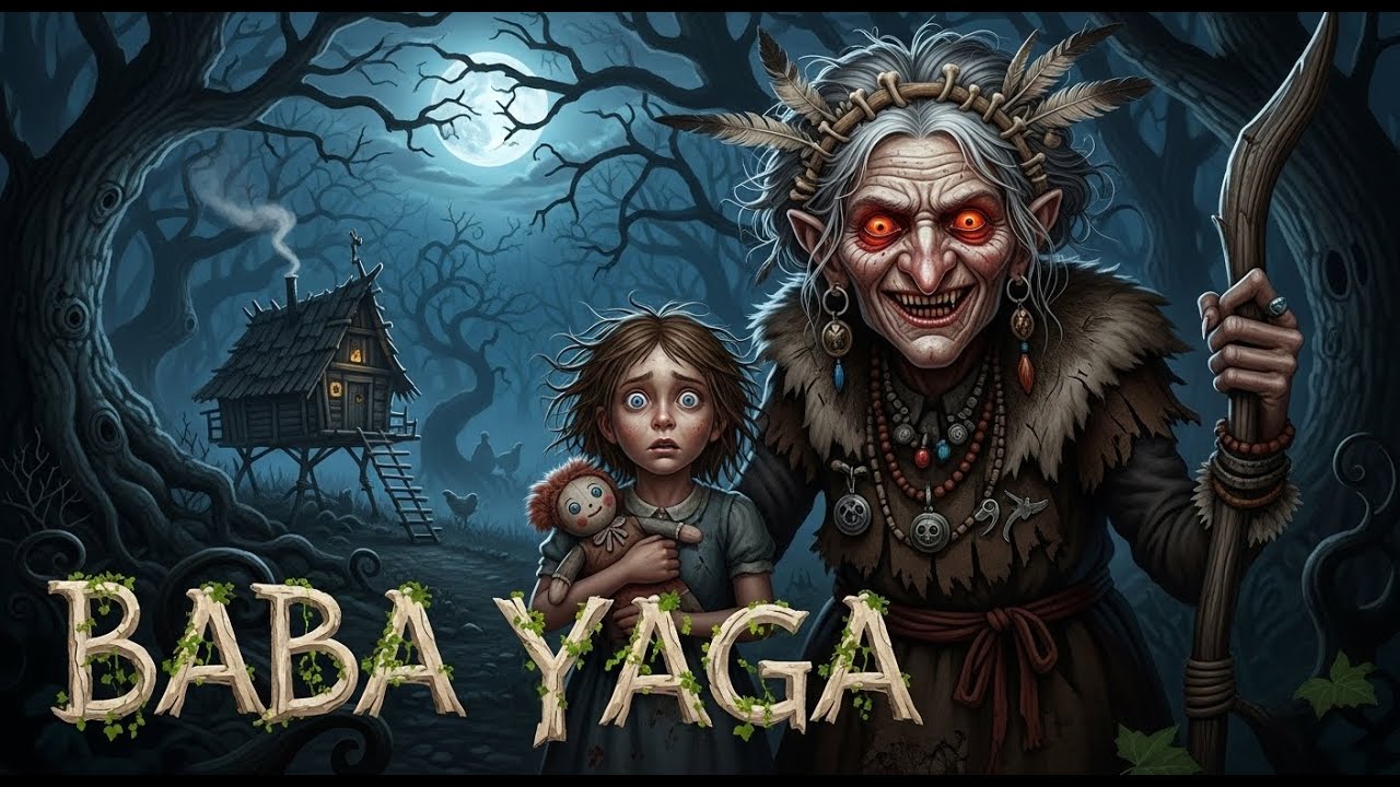 BABA YAGA – the REAL STORY of the FOREST WITCH 🌲| Halloween Stories ...