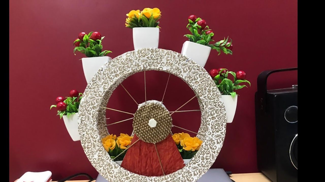 DIY - Build Flower Ferris Wheel at Home - YouTube
