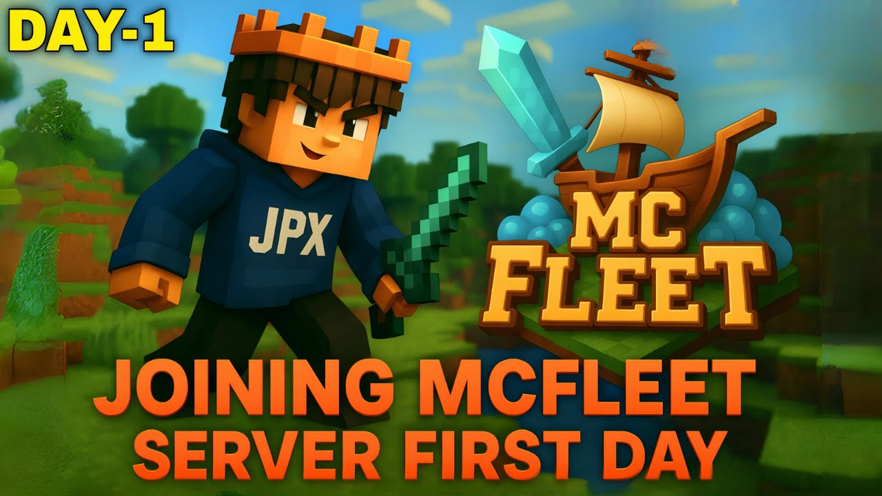 Joining Mcfleet Smp First Time 🔥 Minecraft Public Smp Live Stream - YouTube