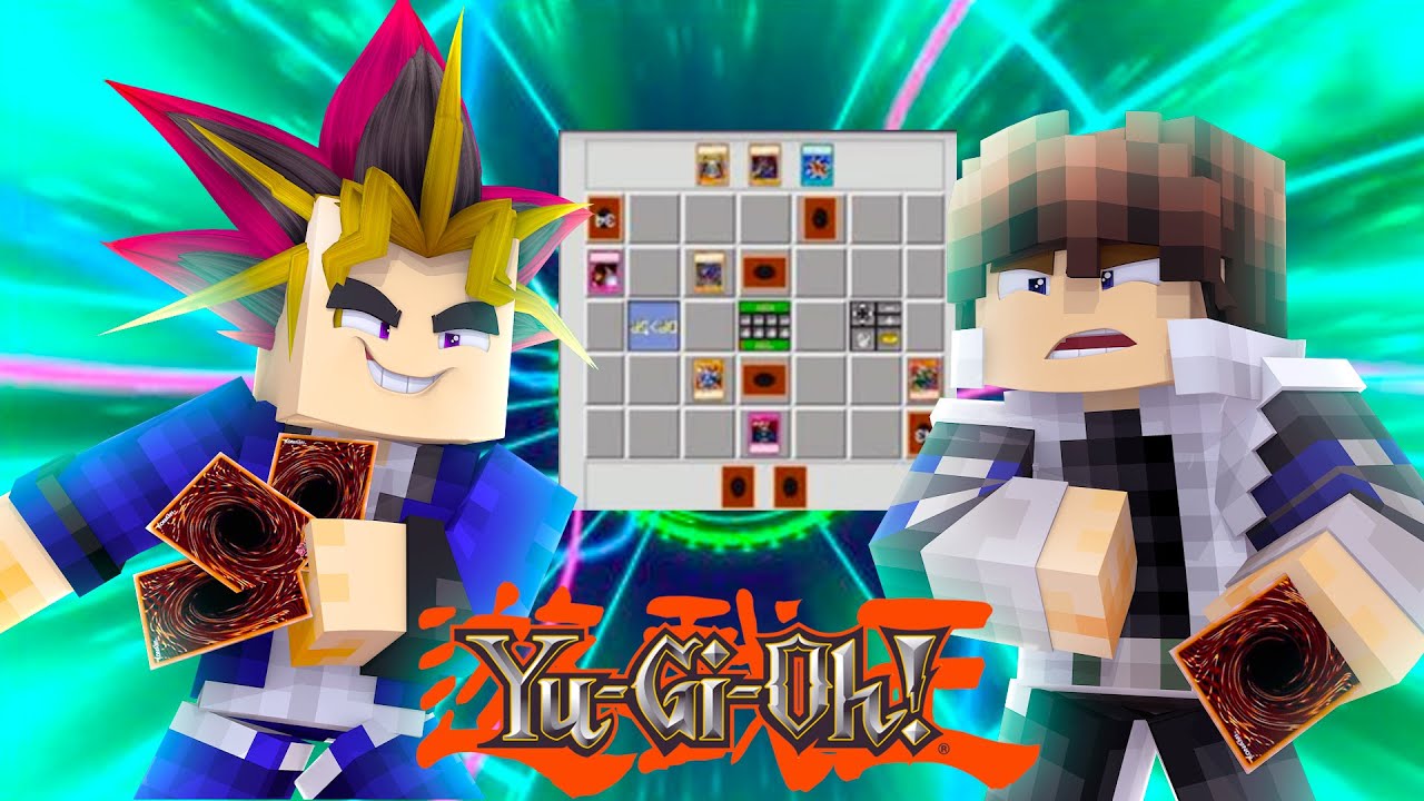 NOVO MOD DO YUGI-OH *duelo de cartas* NO MINECRAFT ! - YouTube