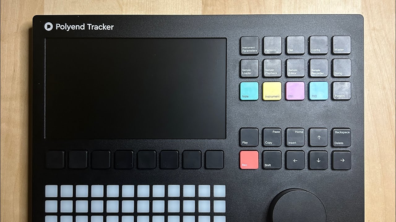 Polyend Tracker, Moog mother-32, KORG NTS-1, DAWLESS mini jam - YouTube