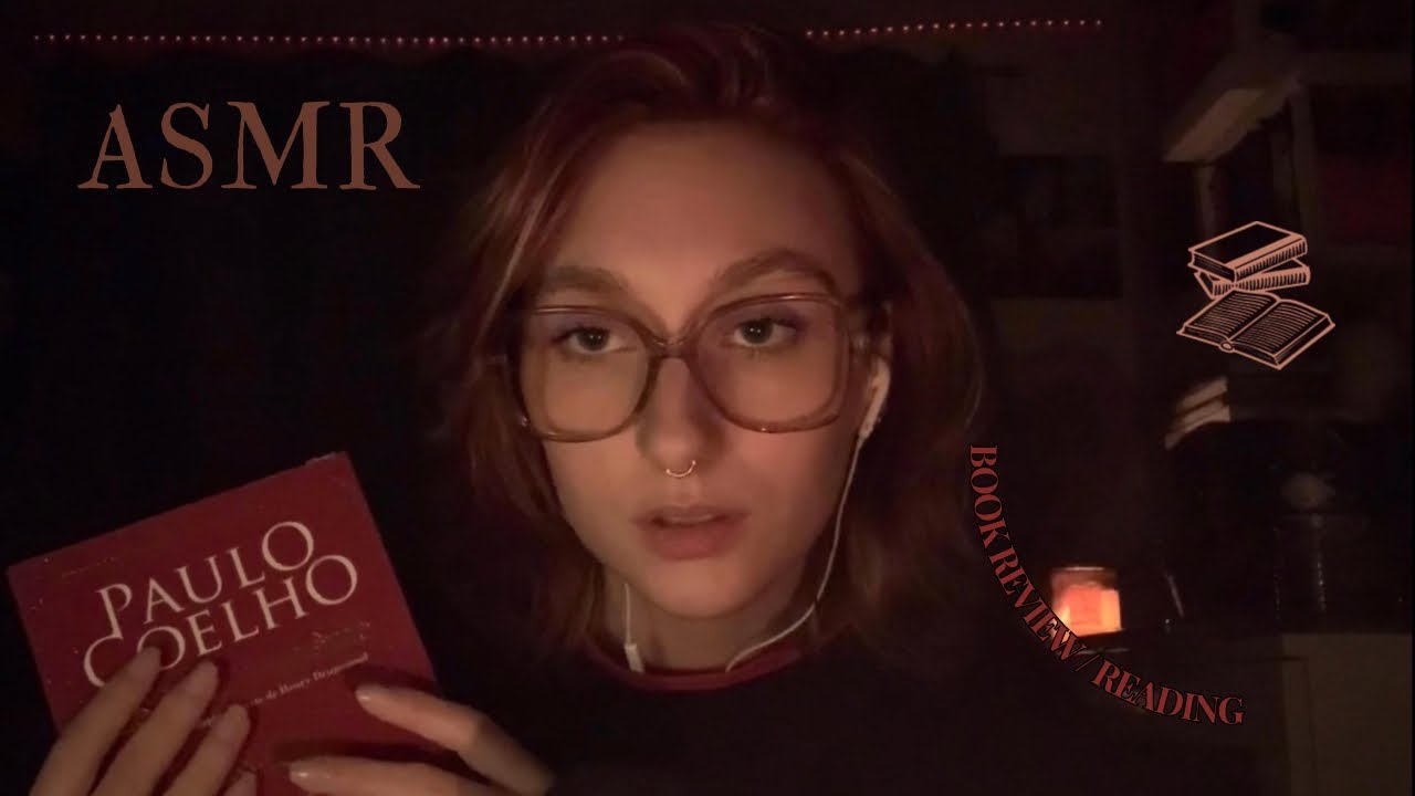 ASMR | Book review / reading 💤📖 - YouTube