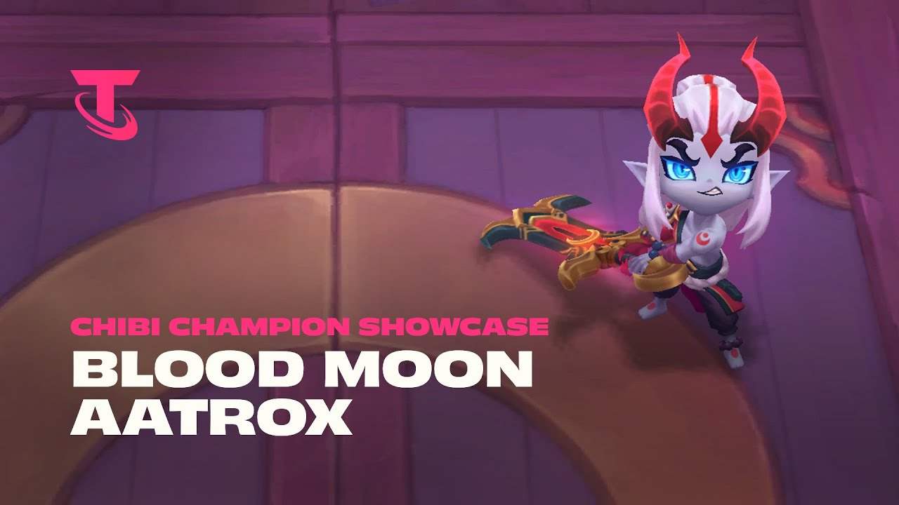 Blood Moon Aatrox | Chibi Champion Showcase - Teamfight Tactics - YouTube