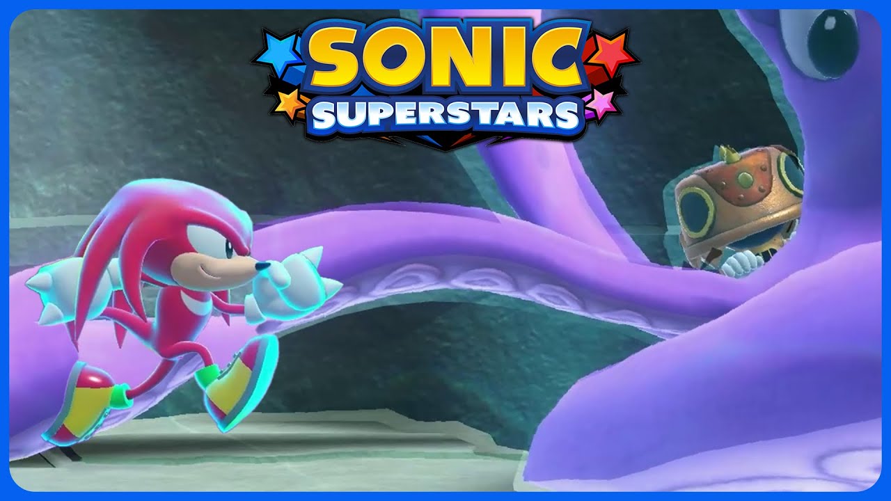 Trip hiding behind an octopus - Sonic Superstars - YouTube