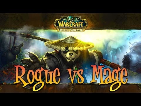 Wow Mists of Pandaria Rogue vs Mage Beginner Tips and Tricks - YouTube