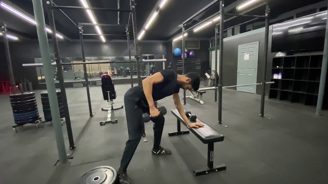Single Arm Row - YouTube
