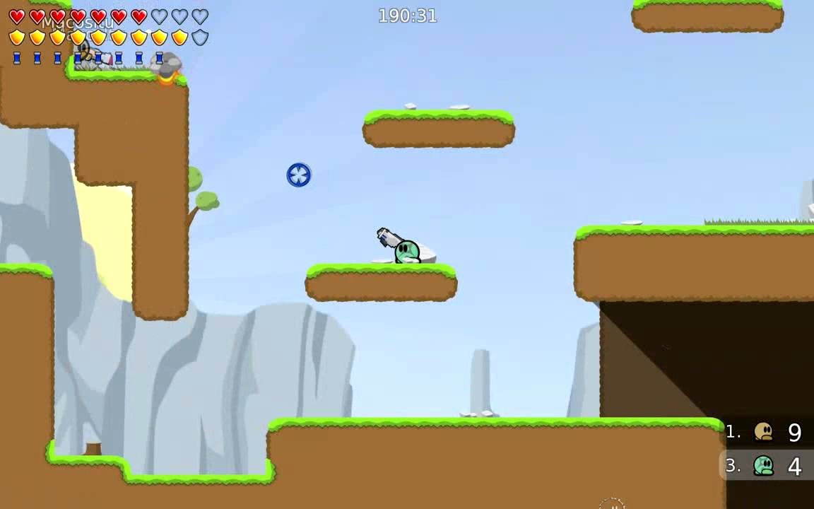 Teeworlds-Gameplay [720p] - YouTube