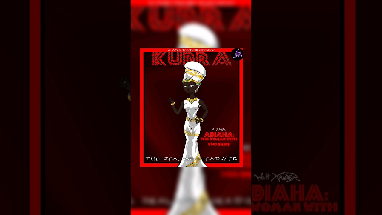 Digital Art Timelapse 5 - The Woman With Two Skins' villain: Kubra # ...