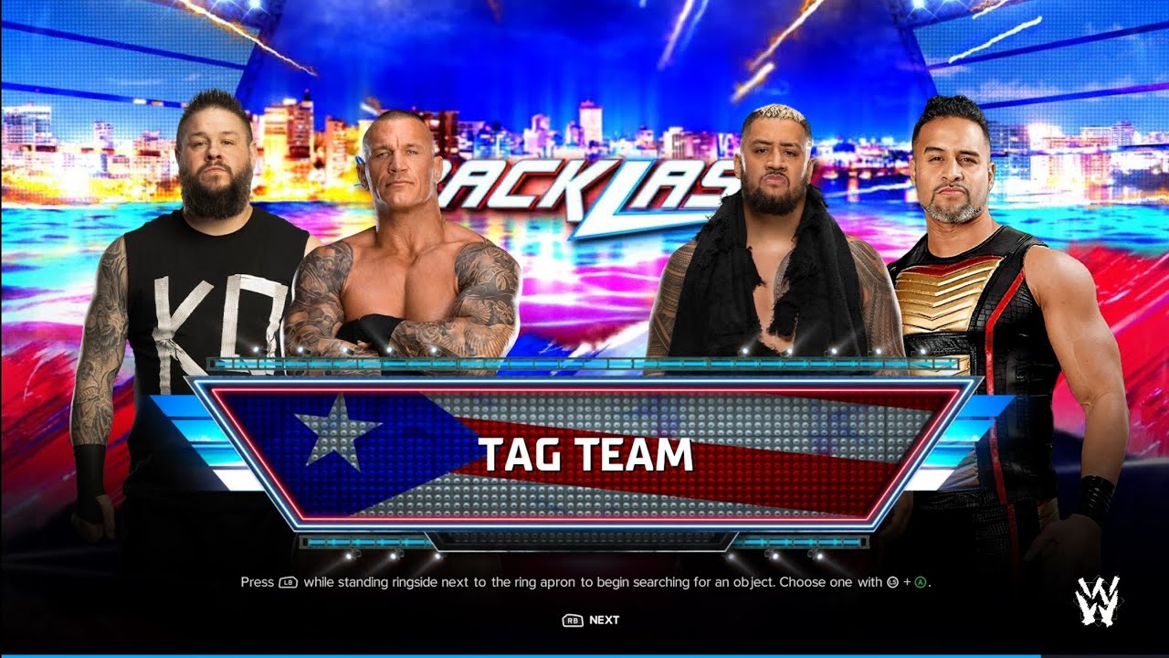 Kevin Owens & Randy Orton Vs Solo sikoa & Tama Tonga - WrestleMania ...