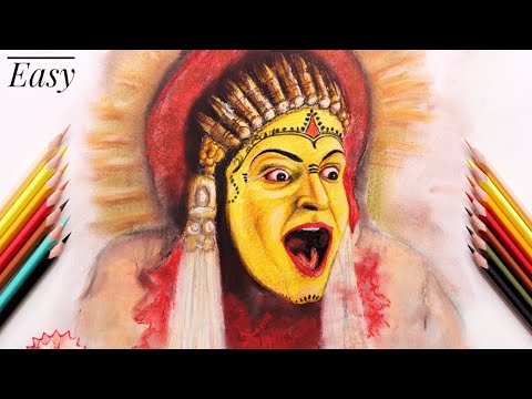 Kantara climax scene drawing | Easy drawing tutorial. - YouTube