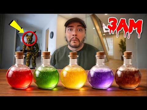 DO NOT ORDER ALL FIVE NIGHTS AT FREDDY'S POTIONS AT 3 AM!!