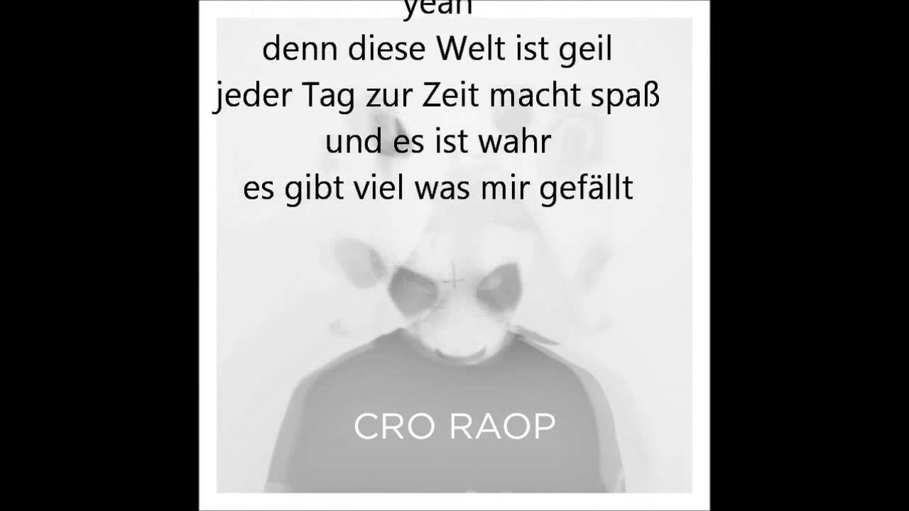 Cro - Du [Lyrics] HD - YouTube