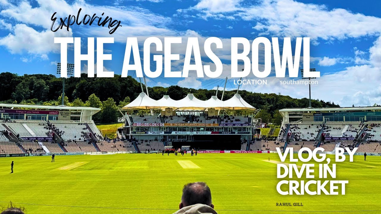 Exploring The Ageas Bowl | Cricket Stadium Tour in Southampton ...